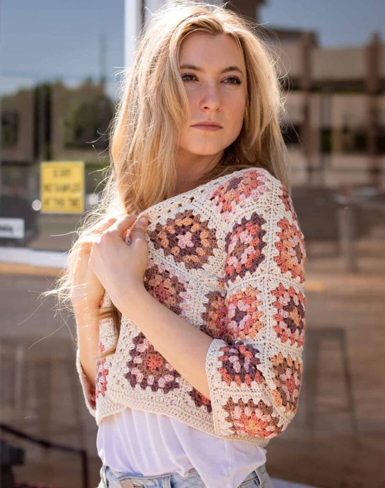 Granny Square Cardigan: Antal og Opskrift | Club Diva